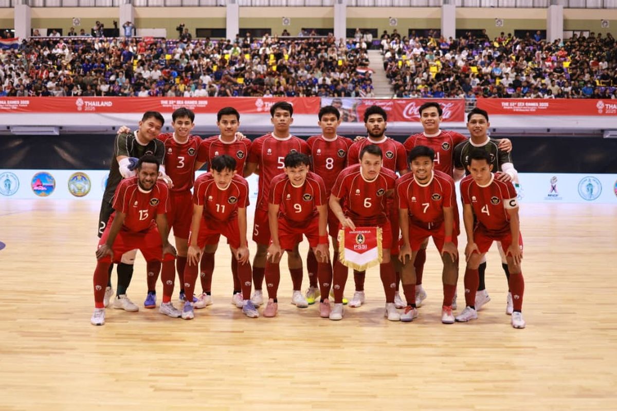 Timnas Futsal Indonesia Hadapi Tim Kuat di Grup A Piala Asia Futsal 2026