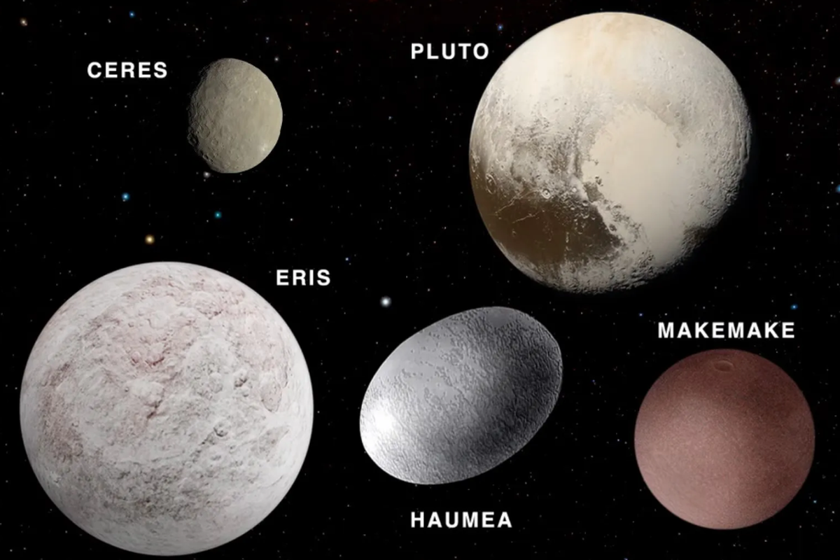 Apa Itu Haumea? Planet Berbentuk Bola Rugbi yang Berotasi Super Cepat