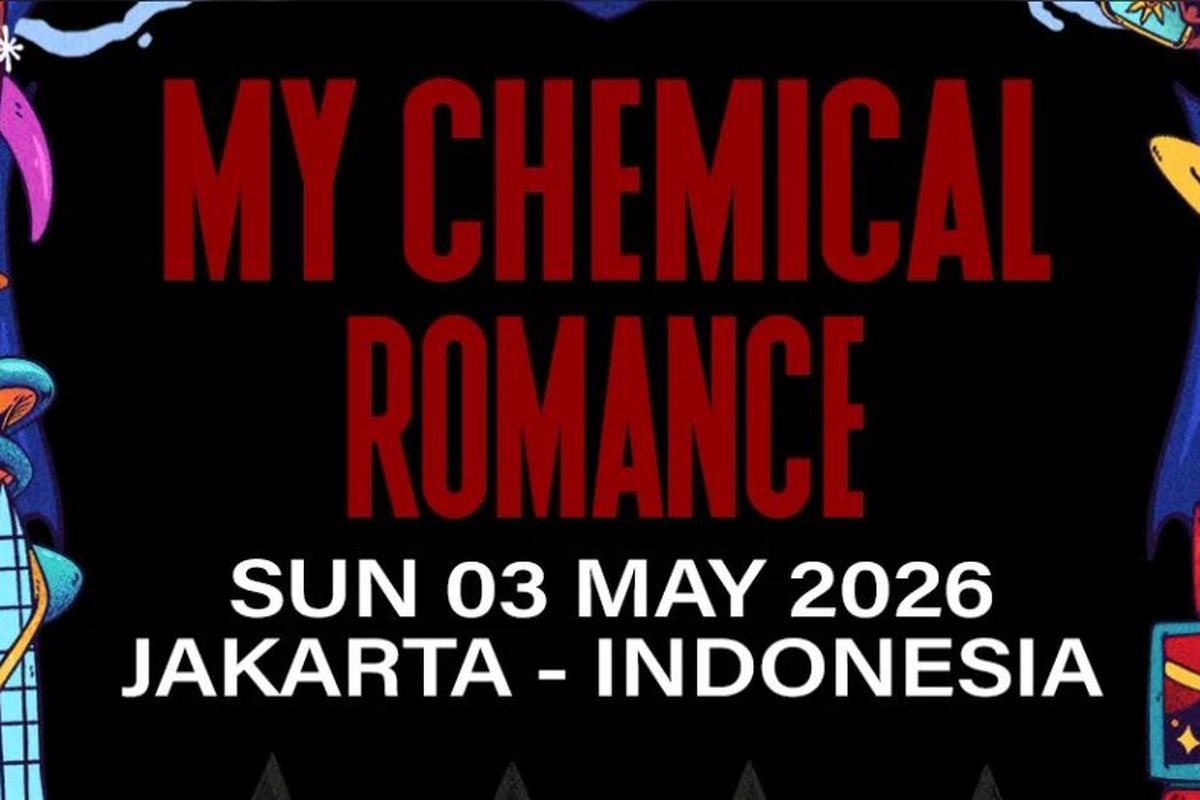 Konser My Chemical Romance di Jakarta 2026: Link, Jadwal, Harga Tiket ...