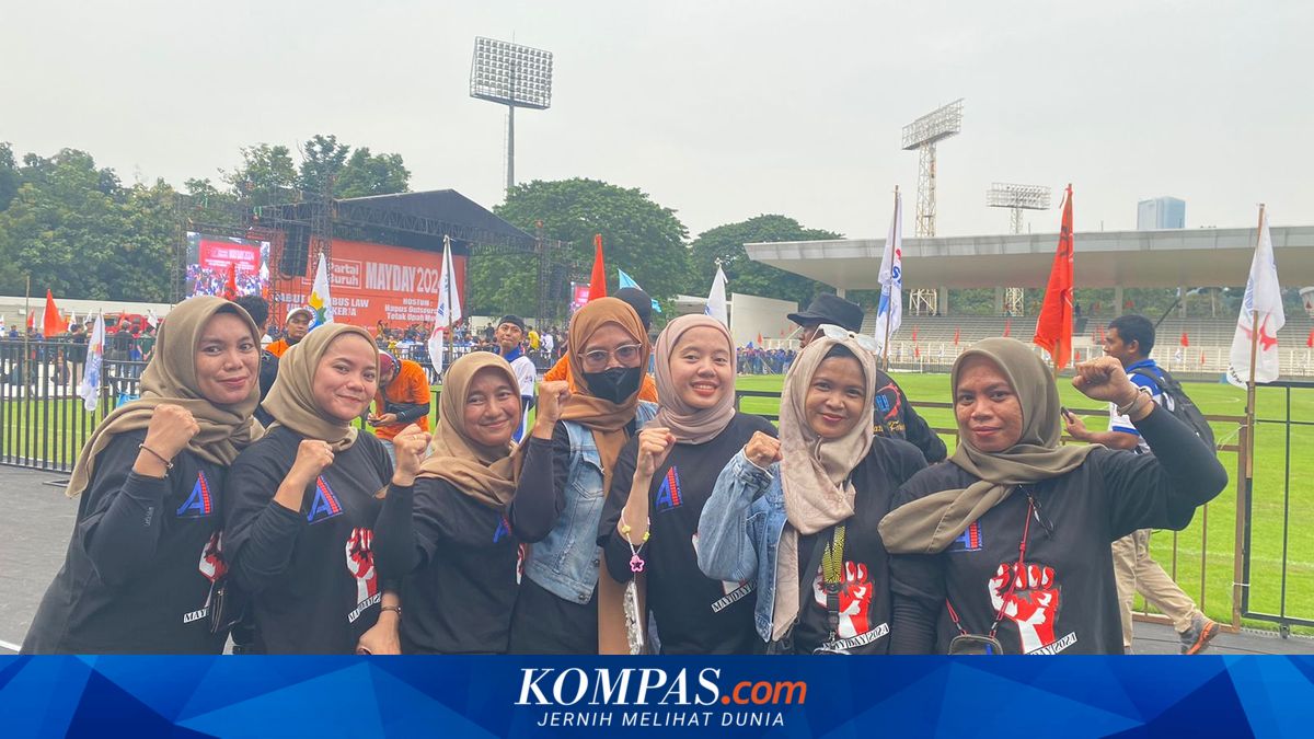 Perjuangkan Peningkatan Upah Buruh, Lia dan Teman-temannya Rela ke ...