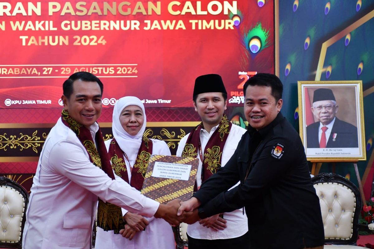 Survei Poltracking Pilkada Jatim, Pemilih Prabowo-Gibran dan Anies-Muhaimin Cenderung Pilih ...