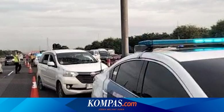Puncak Arus Balik, Contraflow Berlaku di Tol Japek KM 57-KM 47