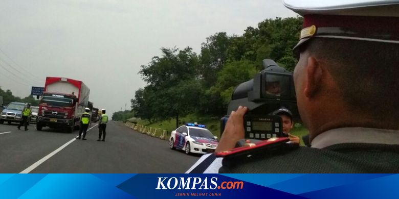 Penggunaan Speed Gun di Jalan Tol Belum Optimal