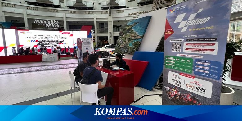 Update MotoGP Indonesia, Tiket Race Day Hampir Habis