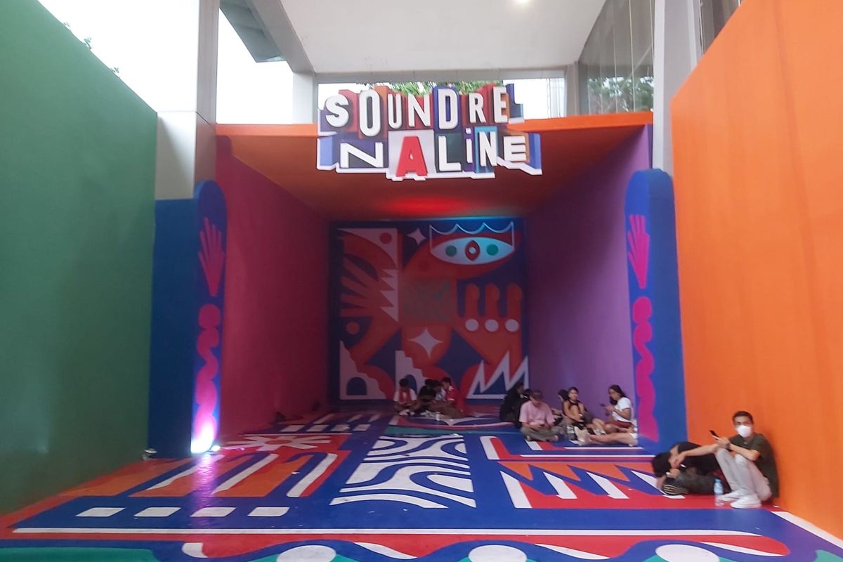 Banyak Spot Foto yang Instagramable di Soundrenaline 2022