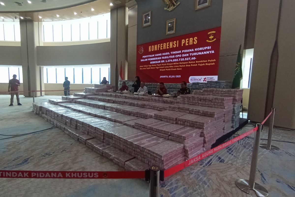 Kejagung Sita Rp 1,3 T Uang CPO dari Musim Mas dan Permata Hijau