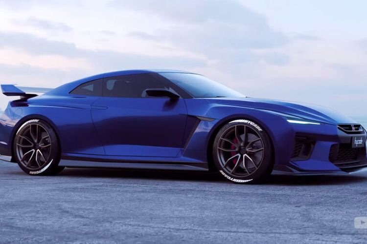 Rendering Nissan GT-R R36, Tampil Ganteng dan Menggoda