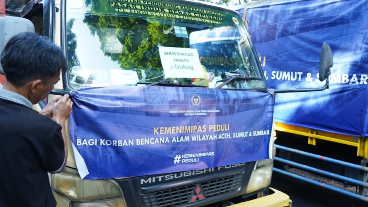 Kementerian Imipas Kirim 20 Ton Beras dan Ribuan Paket Bantuan untuk ...