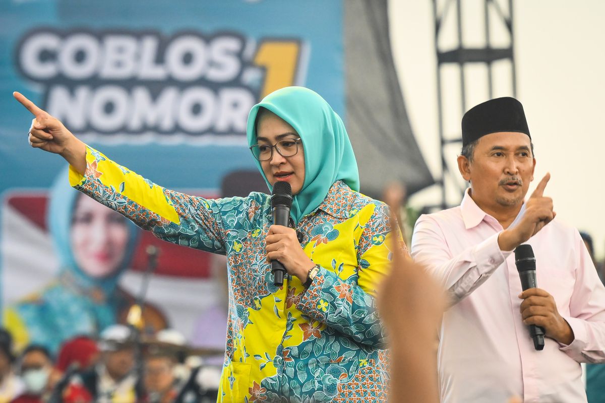 Real Count Pilkada Banten di Kecamatan Ciputat Timur: Airin-Ade Ungguli Andra-Dimyati