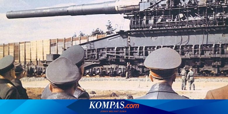 Kisah Perang: Schwerer Gustav, Meriam Terbesar Sejagat Raya Milik Nazi