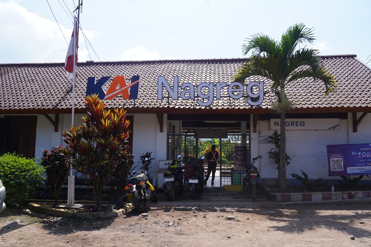 Inilah Stasiun Nagreg, Stasiun Kereta Api Aktif Tertinggi di Indonesia