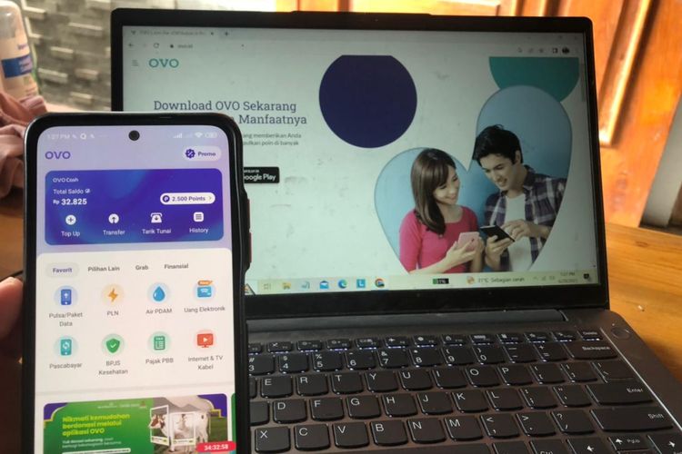 Foto : Cara Transfer OVO ke DANA dan Biayanya