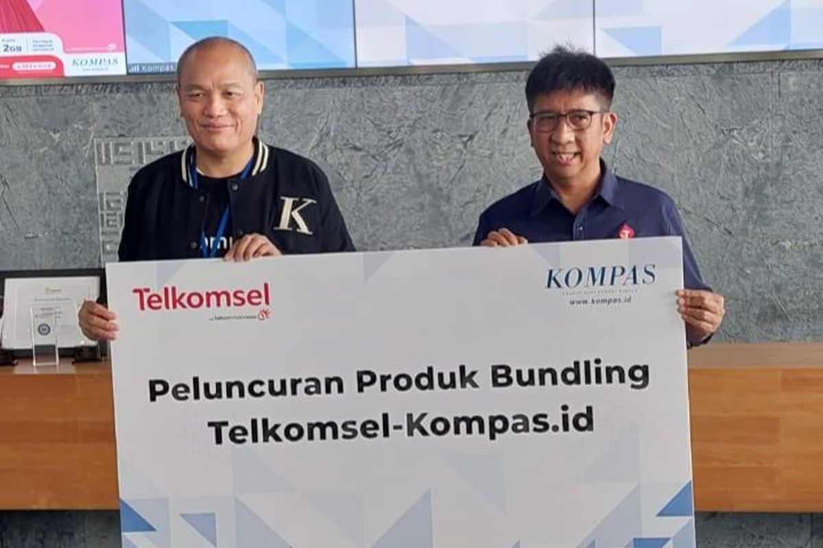 Telkomsel Rilis Paket "Bundling" Langganan Kompas.id, Harga Rp 55.000