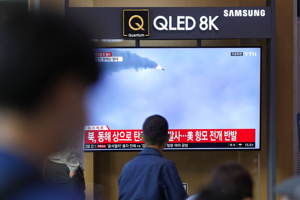 Korea Utara Tembakkan 3 Rudal Balistik, Korea Selatan Minta Penduduk di ...