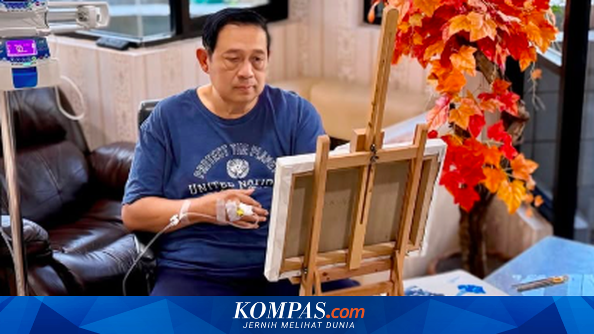 5 Hari SBY di RSPAD dan Lukisan yang Menanti Sentuhan Akhir