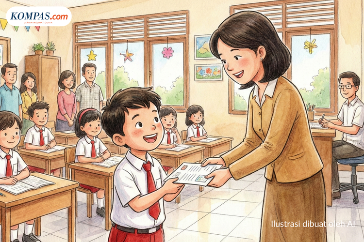 Foto : 70 Contoh Catatan Wali Kelas SD Semester Ganjil, Referensi ...