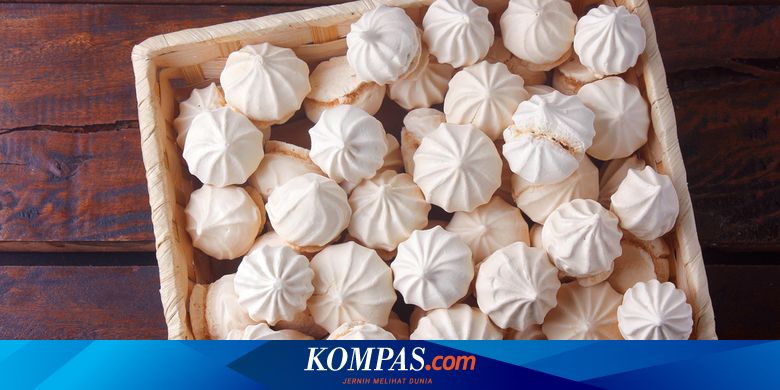 Resep Meringue Cookies, Bikin Kue Kering dari Sisa Putih Telur