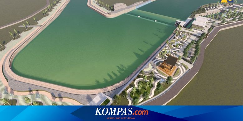 Intake Sungai Sepaku di IKN Dibangun Berkonsep Bendung Gerak, Ini ...