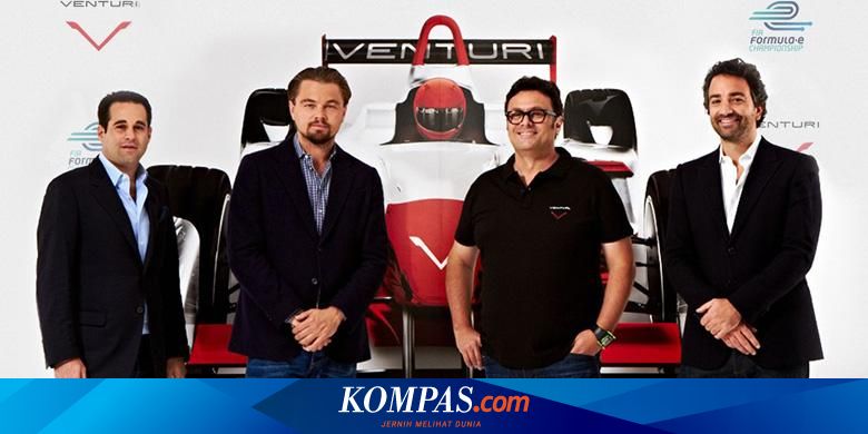 Leonardo DiCaprio Bos Tim Venturi Formula E