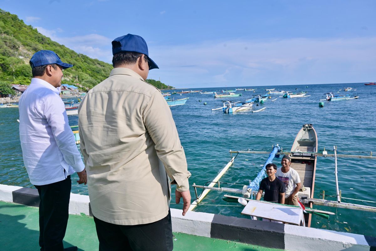 Serba-serbi Kunjungan Prabowo di Gorontalo: Tinjau Dermaga, Dialog ...