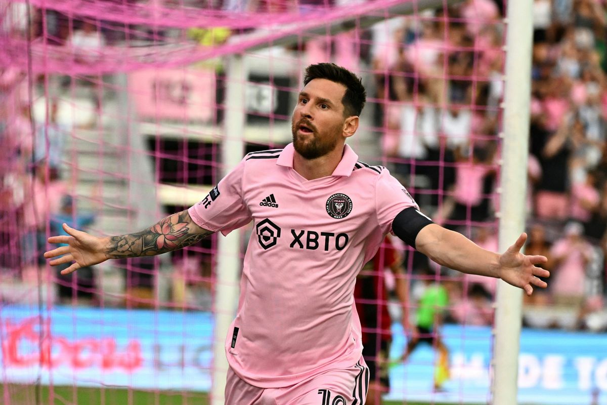 Pernah Bergaya ala Thanos, Messi Pamer Selebrasi Thor di Inter Miami