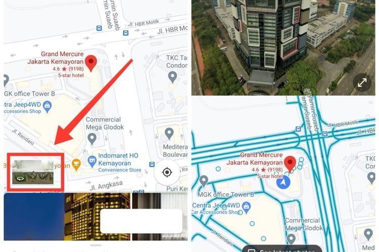 Google Maps Kini Bisa Tampilkan Rute dan Mode Street View Bersamaan