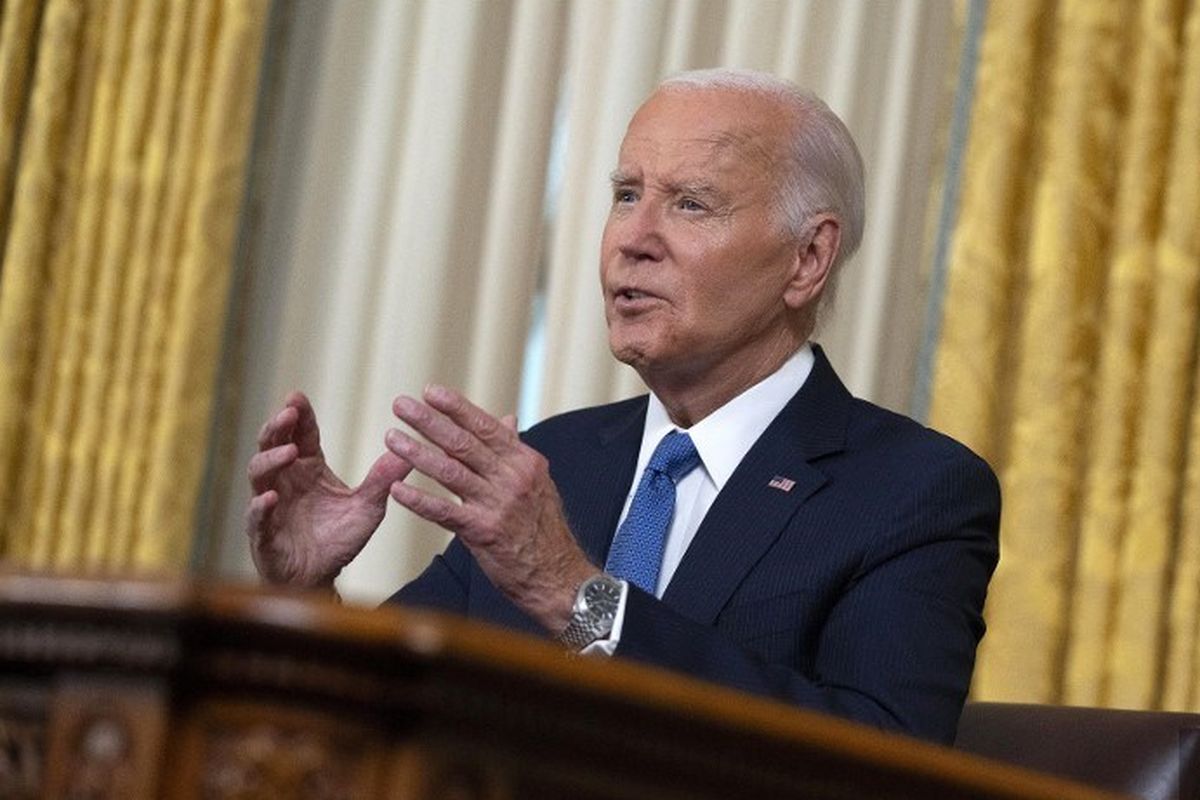 Biden Jelaskan Alasan Mundur dari Pilpres AS 2024
