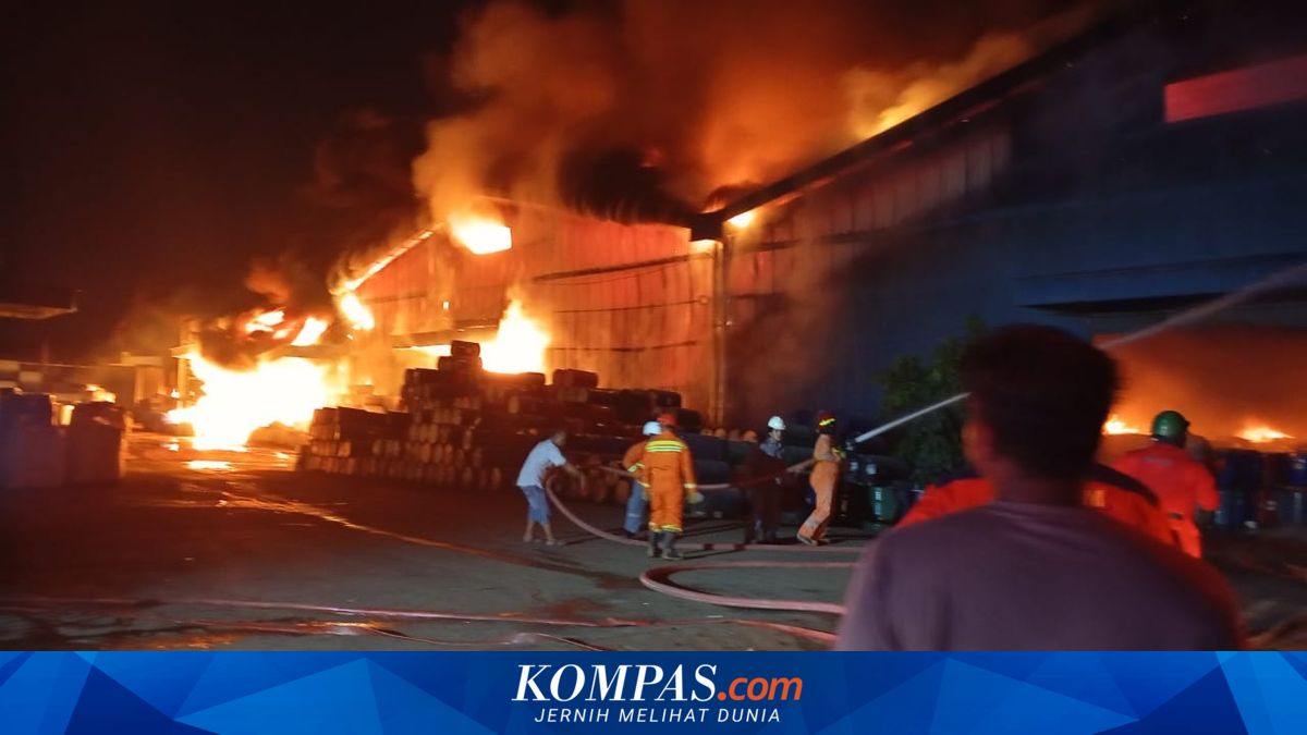 Tempat Pemusnahan 2 Ton Sabu di Batam Terbakar, Api Berasal dari Gudang ...
