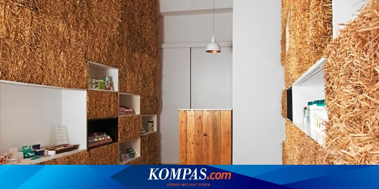 Luar Biasa Unik, Butik Kosmetik Ini Bermaterikan Jerami!