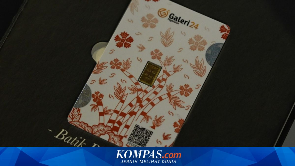 Galeri 24 Luncurkan Emas Batangan Tema Batik Nusantara