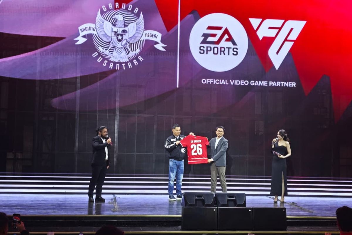 Antusiasme Pemain Timnas Indonesia di Game EA Sports FC 26