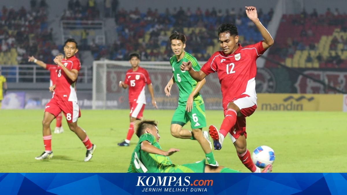 Live Skor Timnas U23 Indonesia Vs Makau 4-0: Gol Cantik Zanadin Fariz