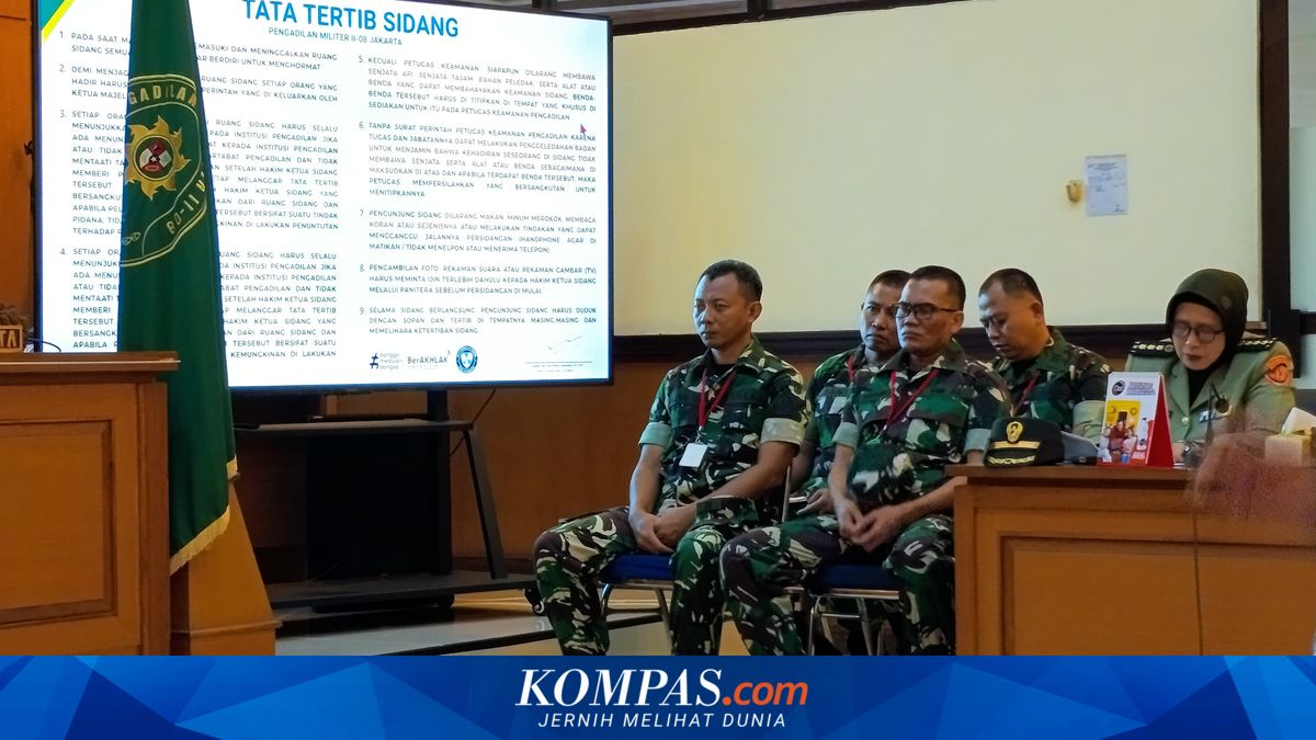 Psikolog TNI Ungkap Pola Kepribadian Terdakwa Penyiram Andrie Yunus