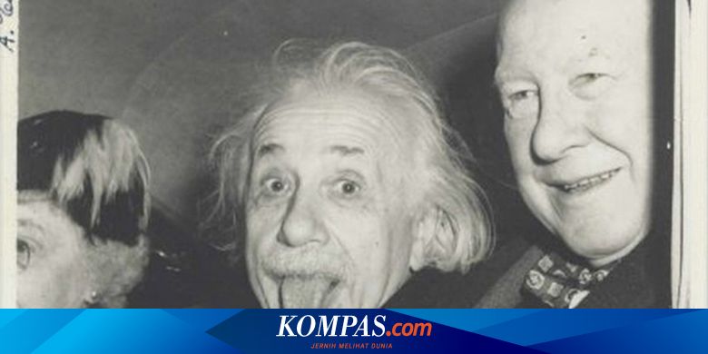 Foto Ikonis Einstein "Melet" Laku Rp 1,7 Miliar