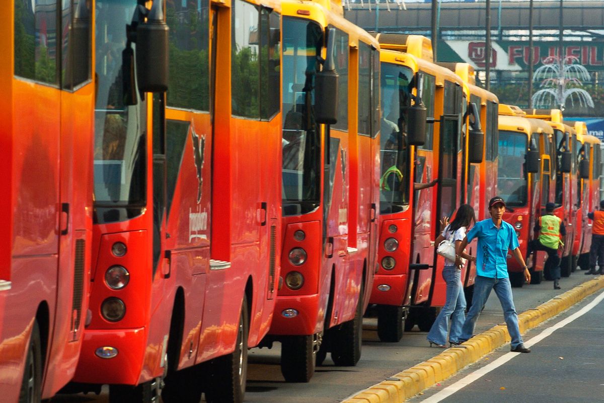 Alasan Rute Blok M - Kota Jadi Koridor Pertama Bus Transjakarta