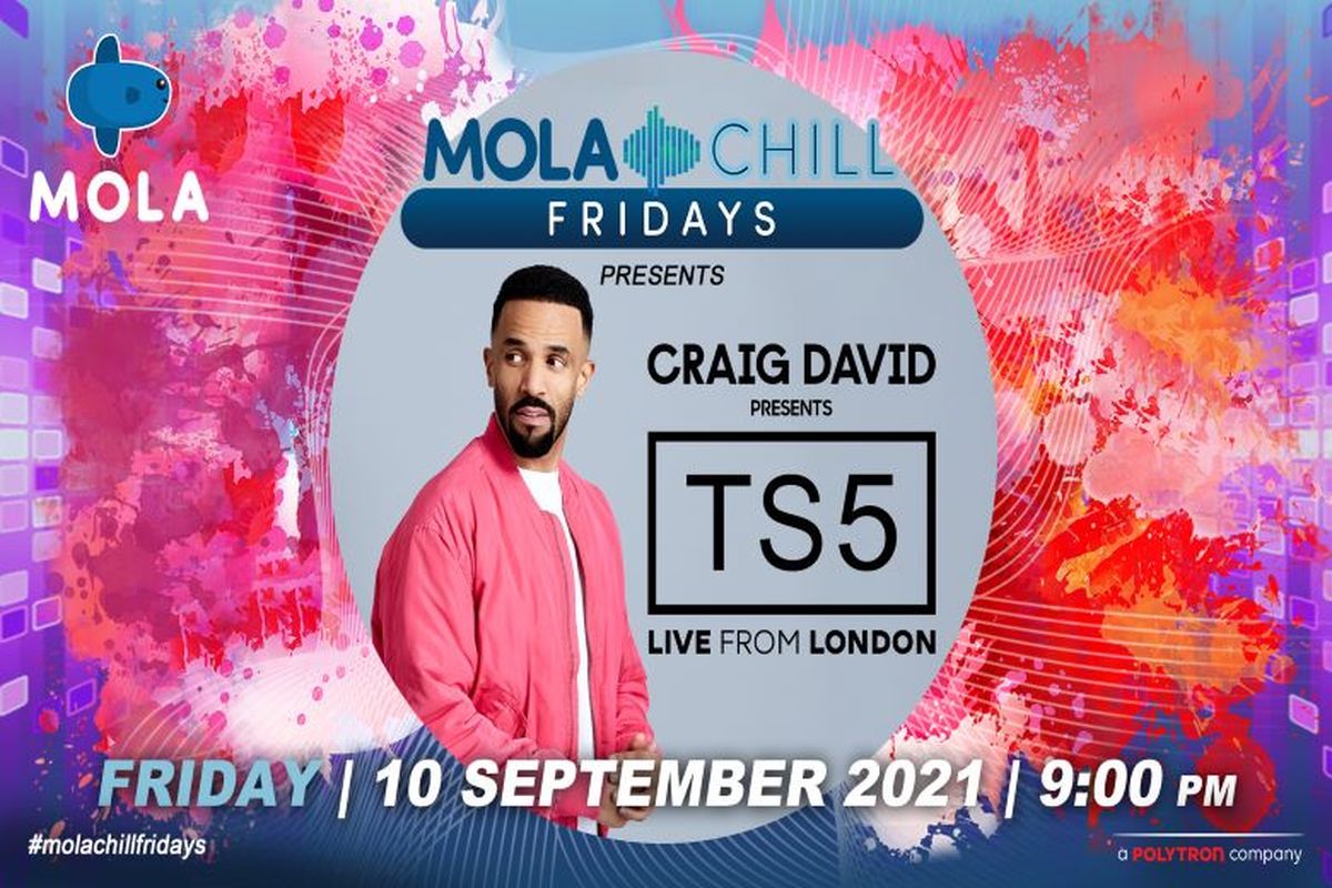Live dari London, Craig David Hibur Penggemar lewat Mola Chill Fridays