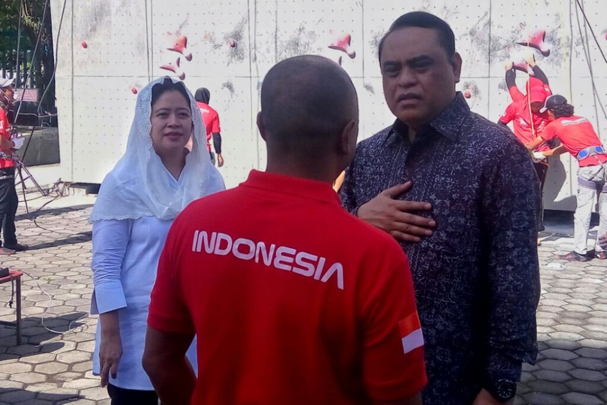 Puan: Atlet Harus Yakin Bisa Bawa Indonesia 10 Besar Asian Games 2018