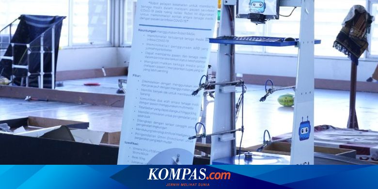 ITS Luncurkan Robot Raisa Terbaru untuk Disinfeksi Virus Corona