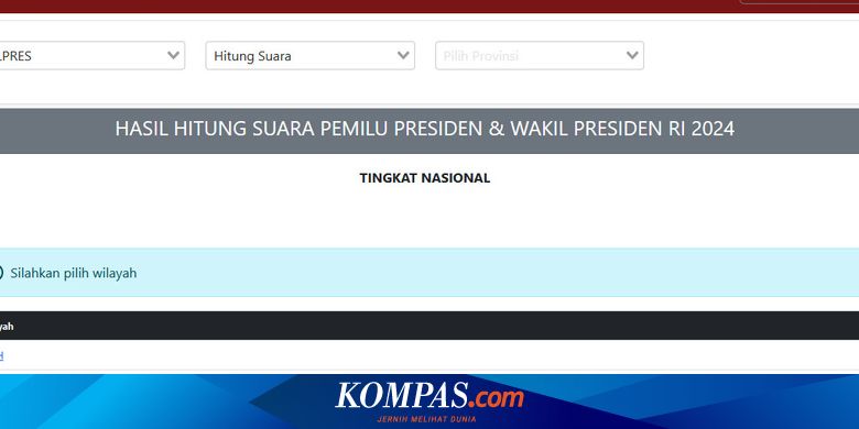 Alasan Grafik Perolehan Suara dalam Sirekap KPU Tiba-tiba Menghilang