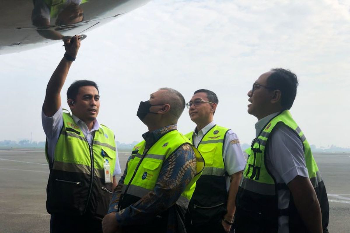 Menhub Turun ke Apron Bandara Soekarno-Hatta, Sebut Bakal Larang ...