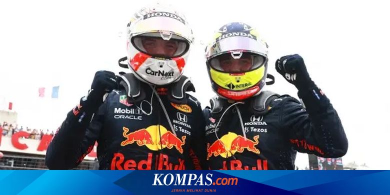 Duo Pebalap Tim Red Bull Racing Honda Naik Podium di F1 GP Prancis