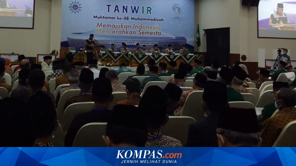 Sidang Tanwir Muhammadiyah Dimulai, 39 Calon Pimpinan Bakal Dipilih