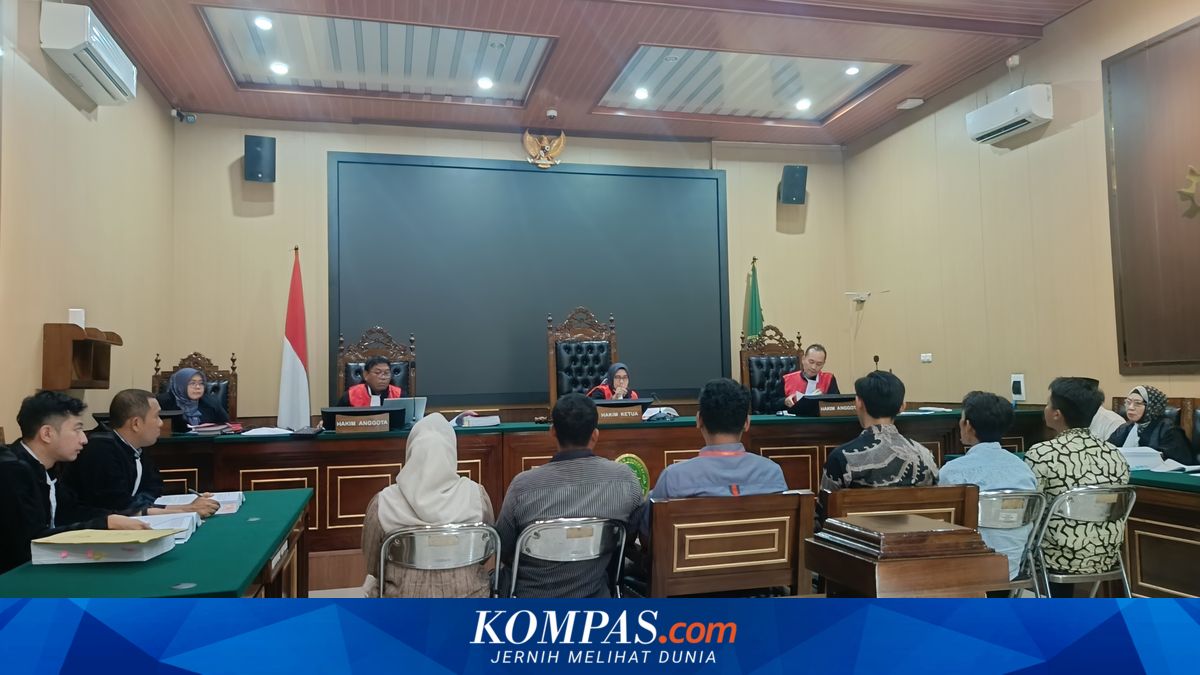 Saat Majelis Hakim Skors Sidang Kebakaran Sumur Minyak Gandu Blora