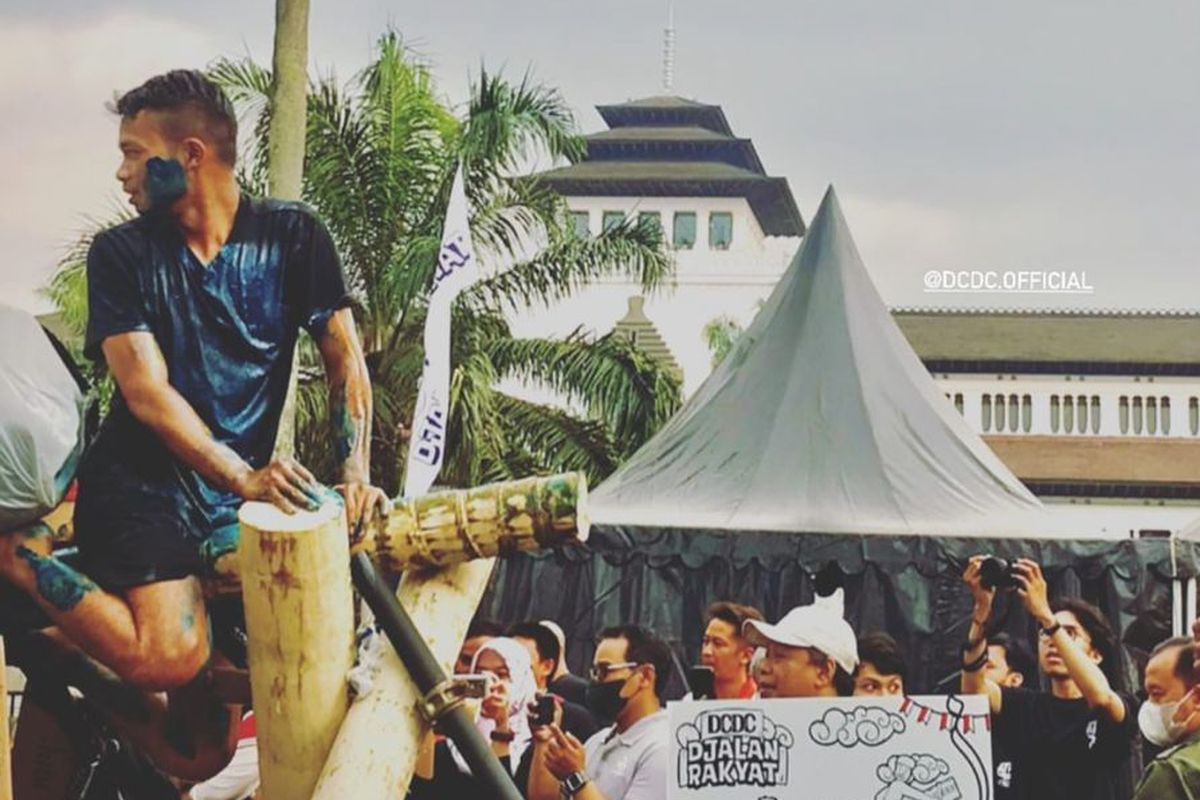 Mengintip Serunya Djalan Rakyat, "Camping" di Tengah Kota, Warga Bebas ...