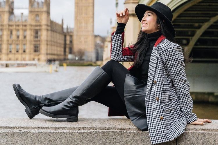 Gaya Maudy Ayunda, Febby Rastanty, dan Mawar de Jongh Pakai Sepatu Bot