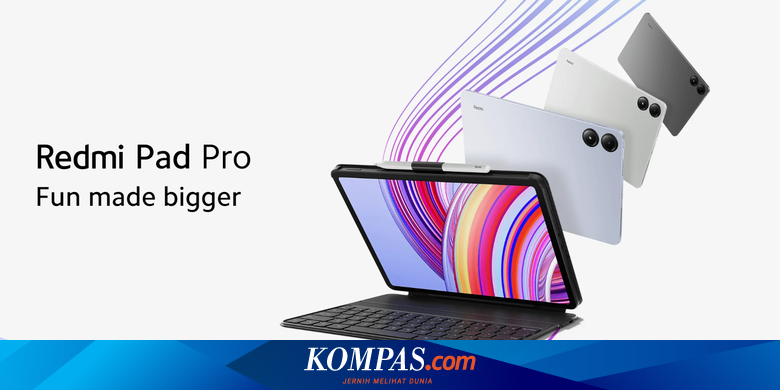 Tablet Redmi Pad Pro Resmi Di Indonesia Harga Rp 4 Jutaan