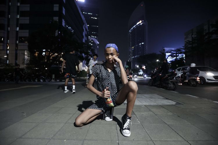 BERITA FOTO: Catwalk Jalanan ala Citayam Fashion Week