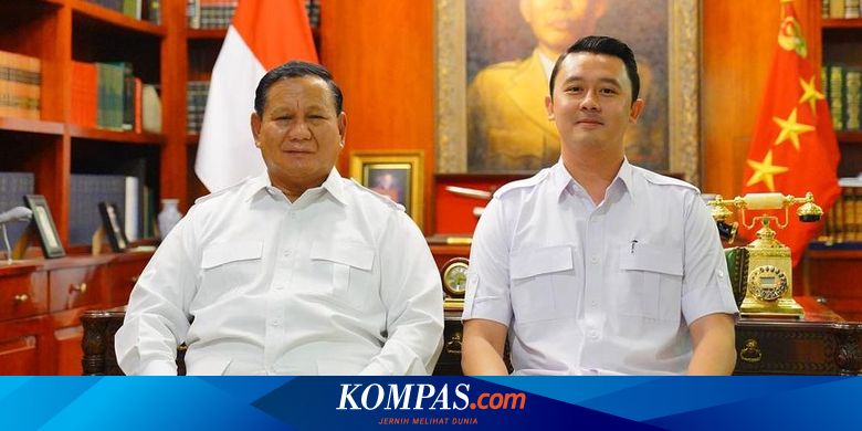 Gerindra Usung Eks Sekpri Prabowo Dhani Wirianata Jadi Cawalkot Bandung ...