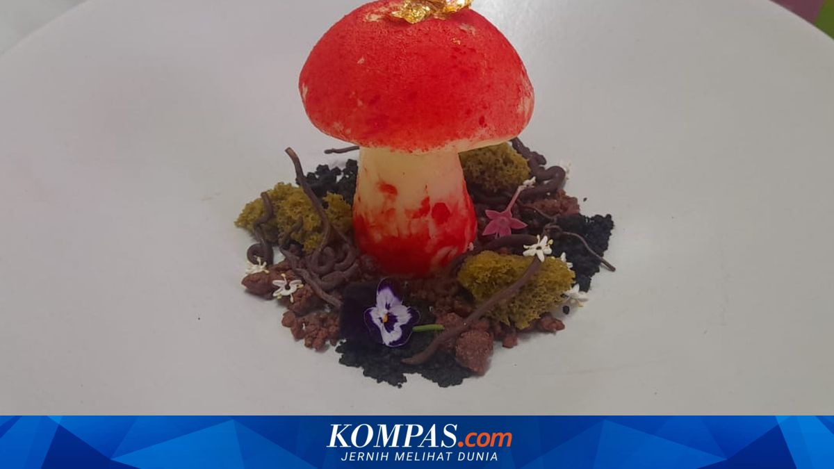 Uniknya Dessert dari Jamur Kulat Pelawan yang Langka