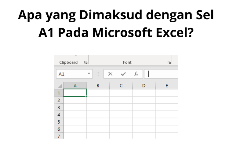 Foto : Apa yang Dimaksud dengan Sel A1 Pada Microsoft Excel? Foto : Apa yang Dimaksud dengan Sel A1 Pada Microsoft Excel?